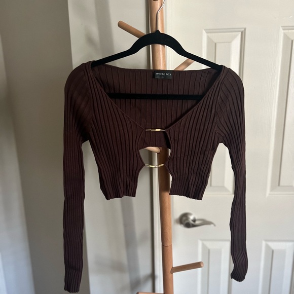 White Fox Boutique | Tops | White Fox Crop Top | Poshmark